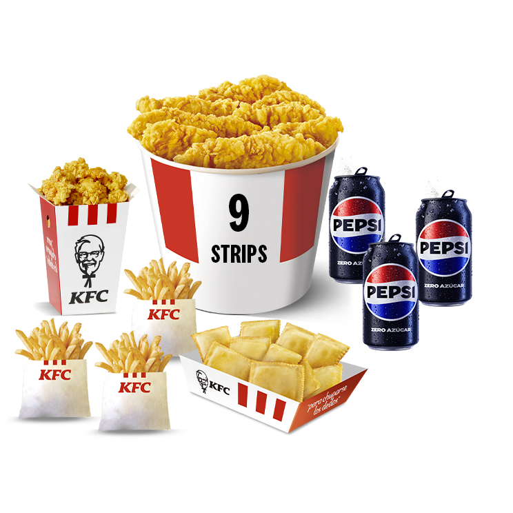 Bucket 9 Strips Combo | KFC