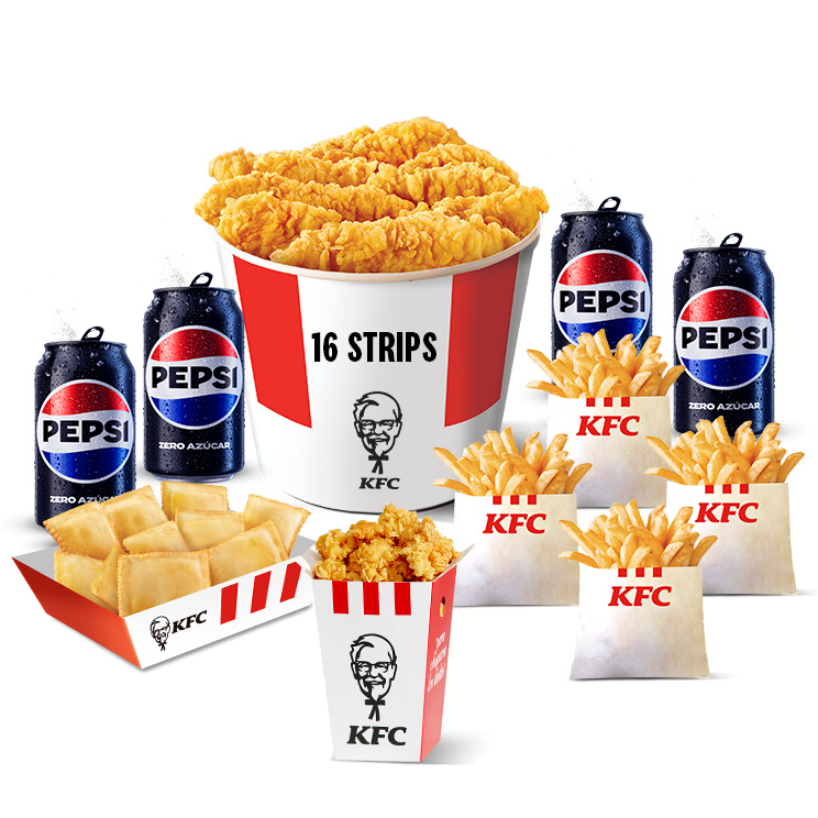 Bucket 16 Strips Combo | KFC