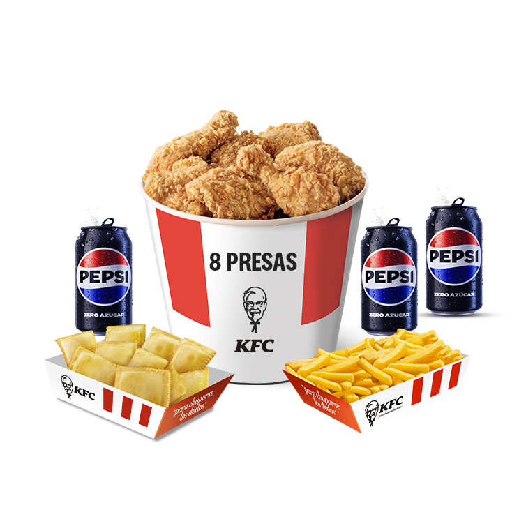 Mega Bucket 8 Presas | KFC